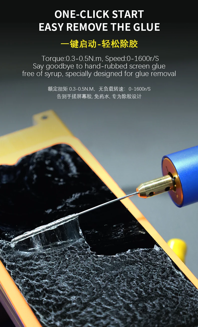 Mechanic I Drive 22 In 1 Multifunction Oca Glue Remover Kit Tool Electric Screwdriver Set For ...