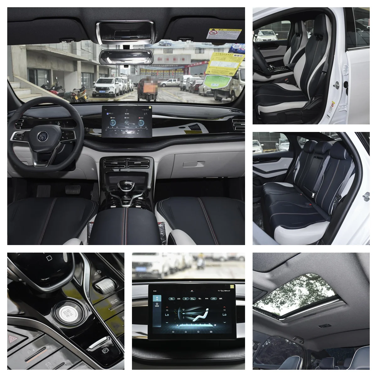 2024 New Energy Byd Qin Plus 500 Km Four Doors 0km Used Car Five Seats Highest Speed 130km Per ...