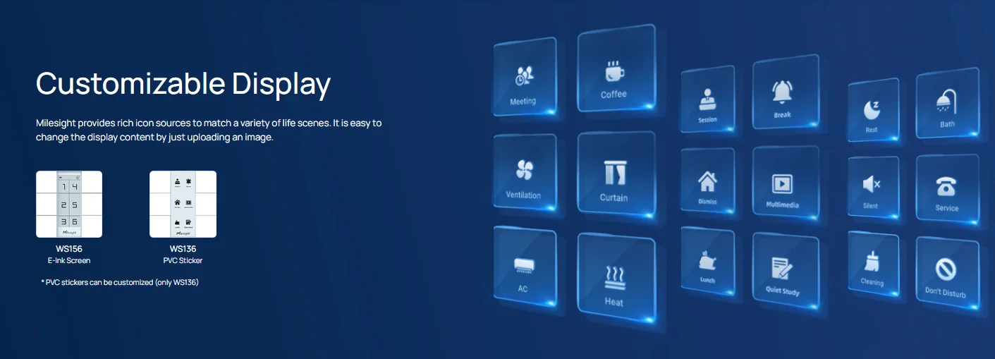 Milesight Smart Scene Panel Seamless Connectivity Smart Office D2D| Alibaba.com