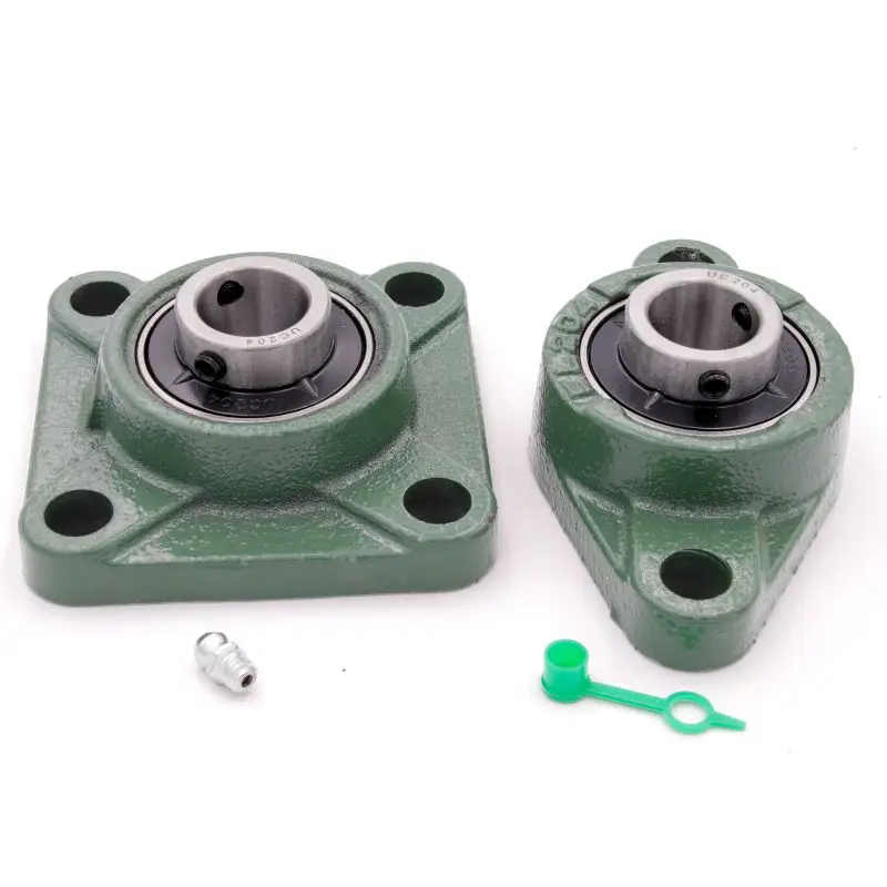 Ucfl206 Housing Bearing 30mm Size Two-bolt Flanged Housed Units Pillow Block Bearing - Buy ...