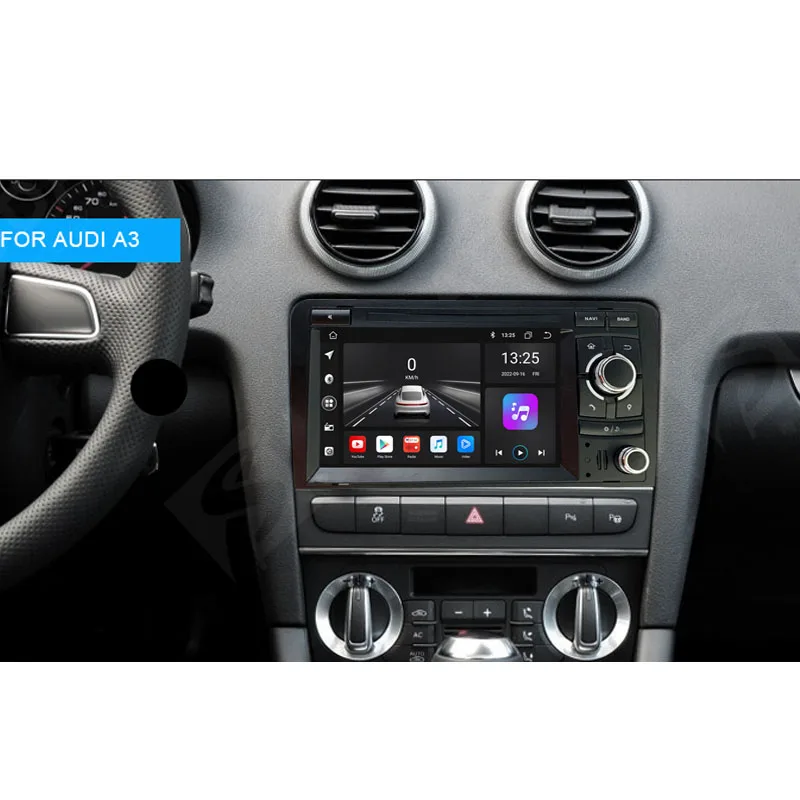 Carplay Autoradio Car Multimedia Radio Android Player Steering Wheel For Audi A3 8p Rs3 ...