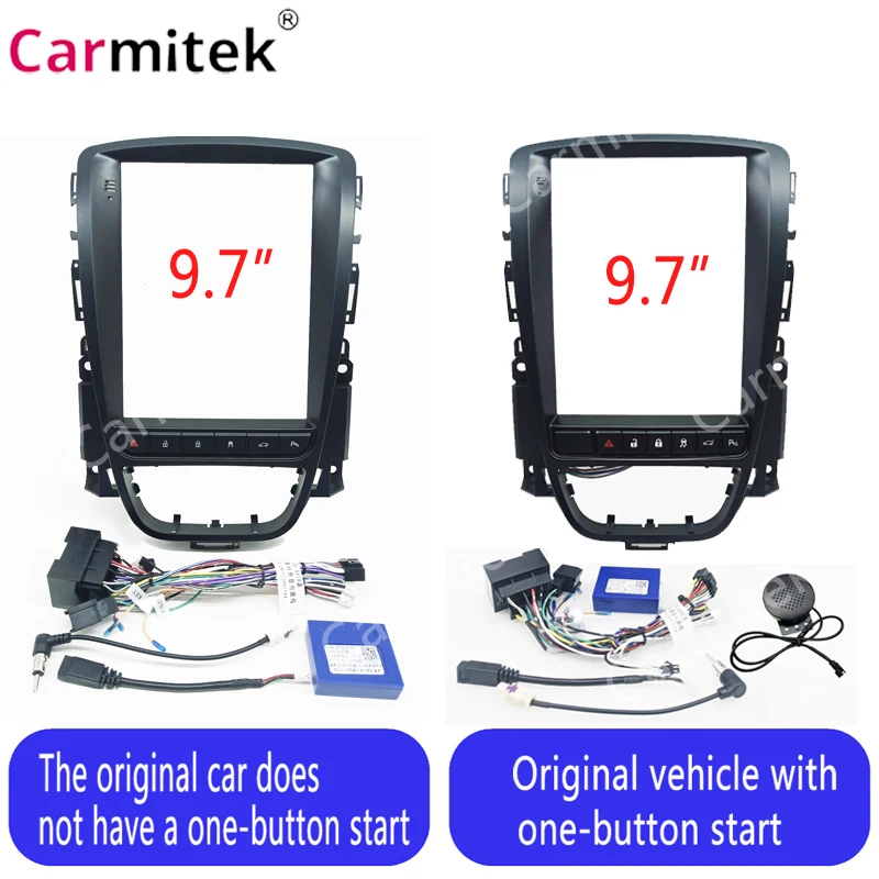 Carmitek For Opel Astra J Vauxhall Buick Verano 2006-2014 2 Din Android 11 Car Radio Multimedia ...