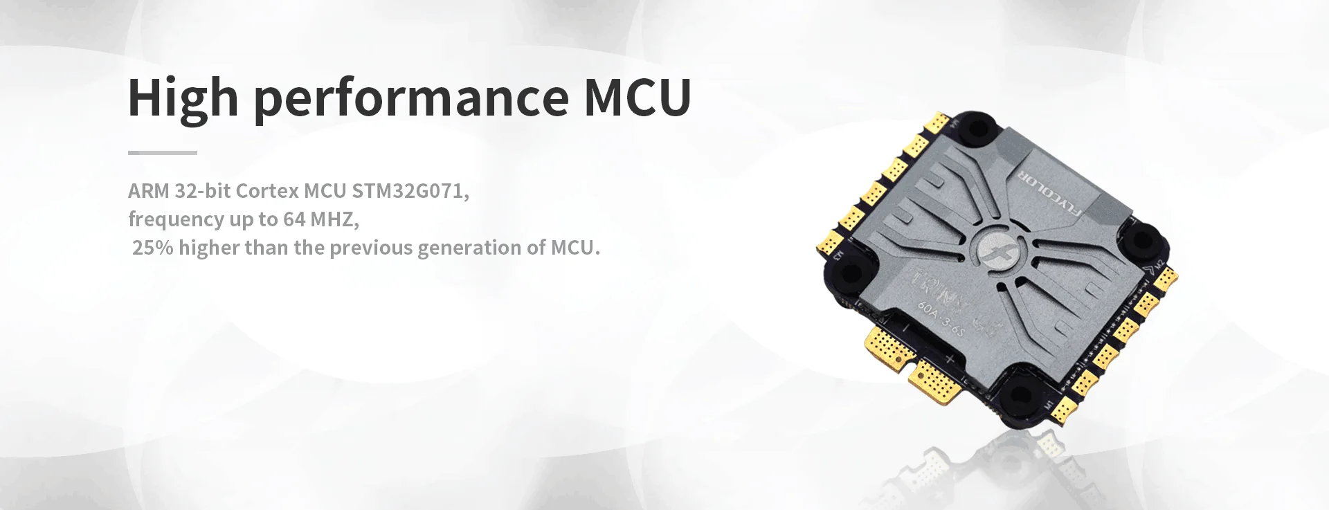 New Flycolor Trinx G5 45a 60a 4in1 3-6s Arm 32-bit Cortex Stm32g071 High Performance Mcu ...