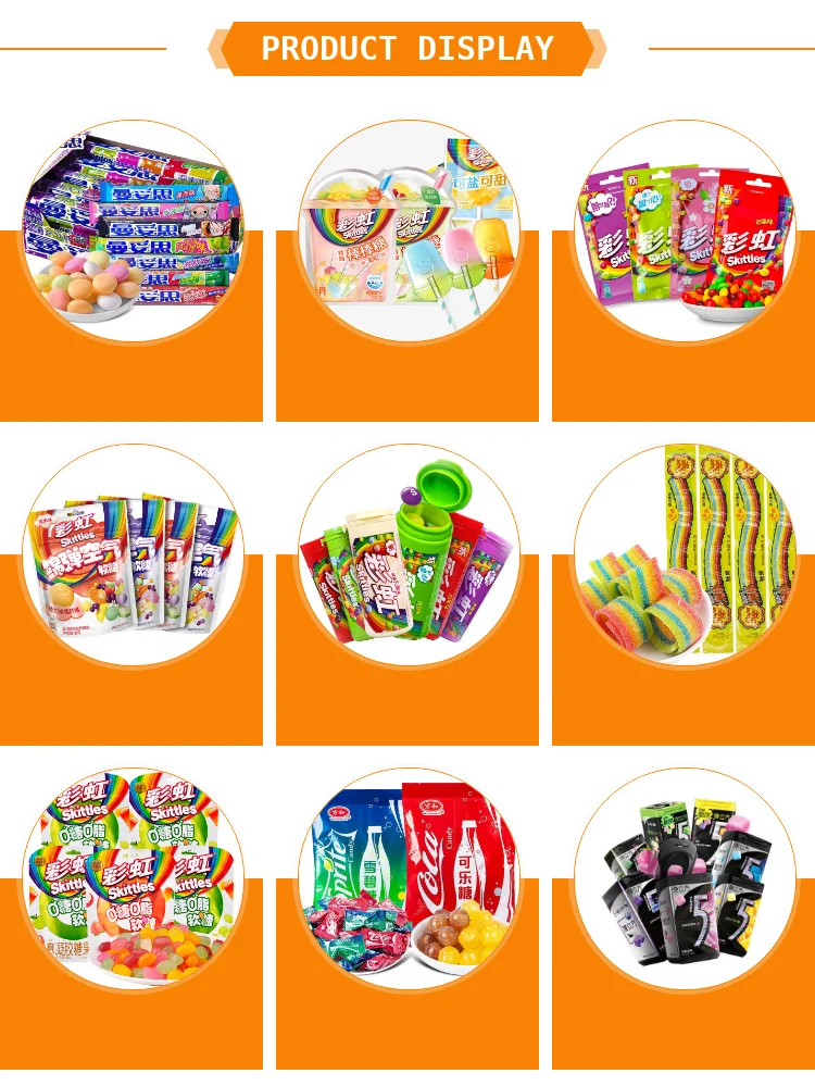 Candy Skittle Candy120g Wholesale Wonka Candy Sour Patch Kid Hard Candies Juicy Fruit Gum ...