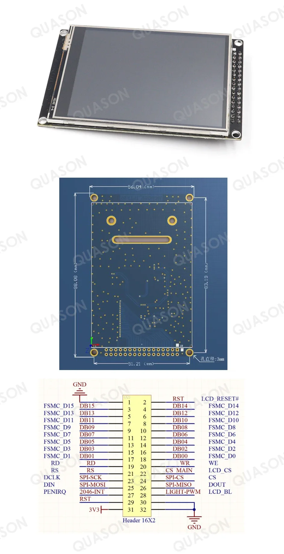 Stm32f407vet6 Development Board Cortex M4 Stm32 Minimum System Learning Board Arm Core Board