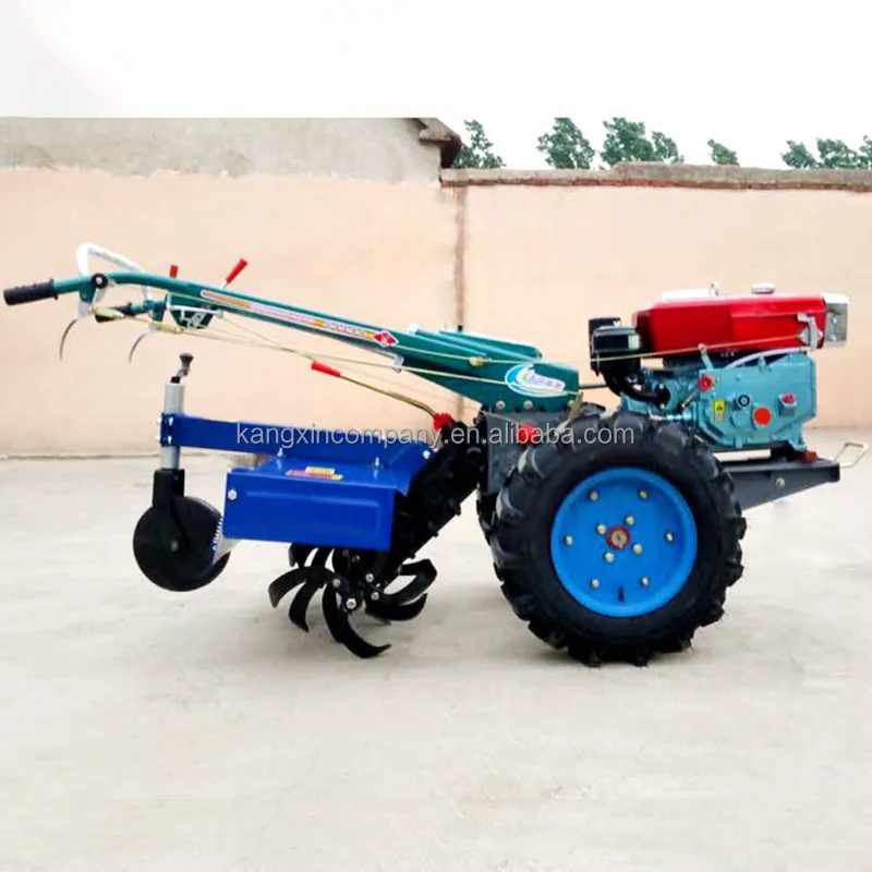 Two Wheel Walking Hand Tractor 15hp 18hp 20hp 22hp Farm Mini Diesel Motocultor Power Tiller ...