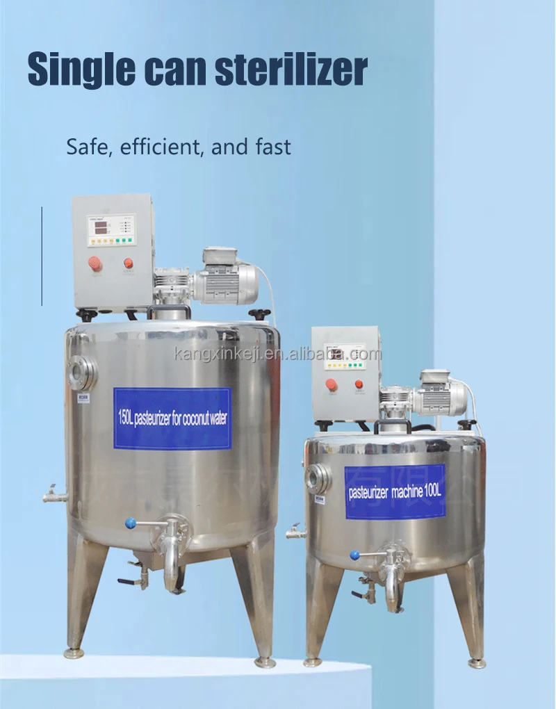 Multifunctional Pasteurized Milk Machine | Efficient Yoghurt Pasteurization Line for Food ...