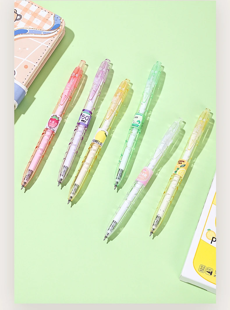 Creative Juice Party Gel Pen - 6 Piece Set with Black Ink