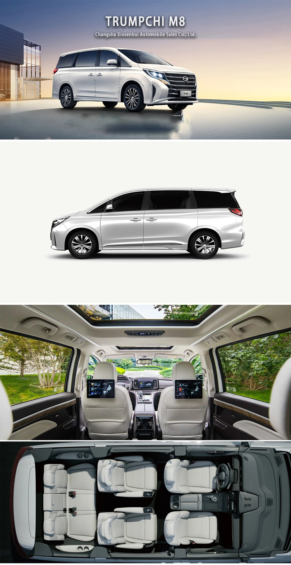 Gac Trumpchi M8 Hev 2023 Grandmaster Dual Engine Extreme Edition Mpv Electric Cars - Buy Family ...