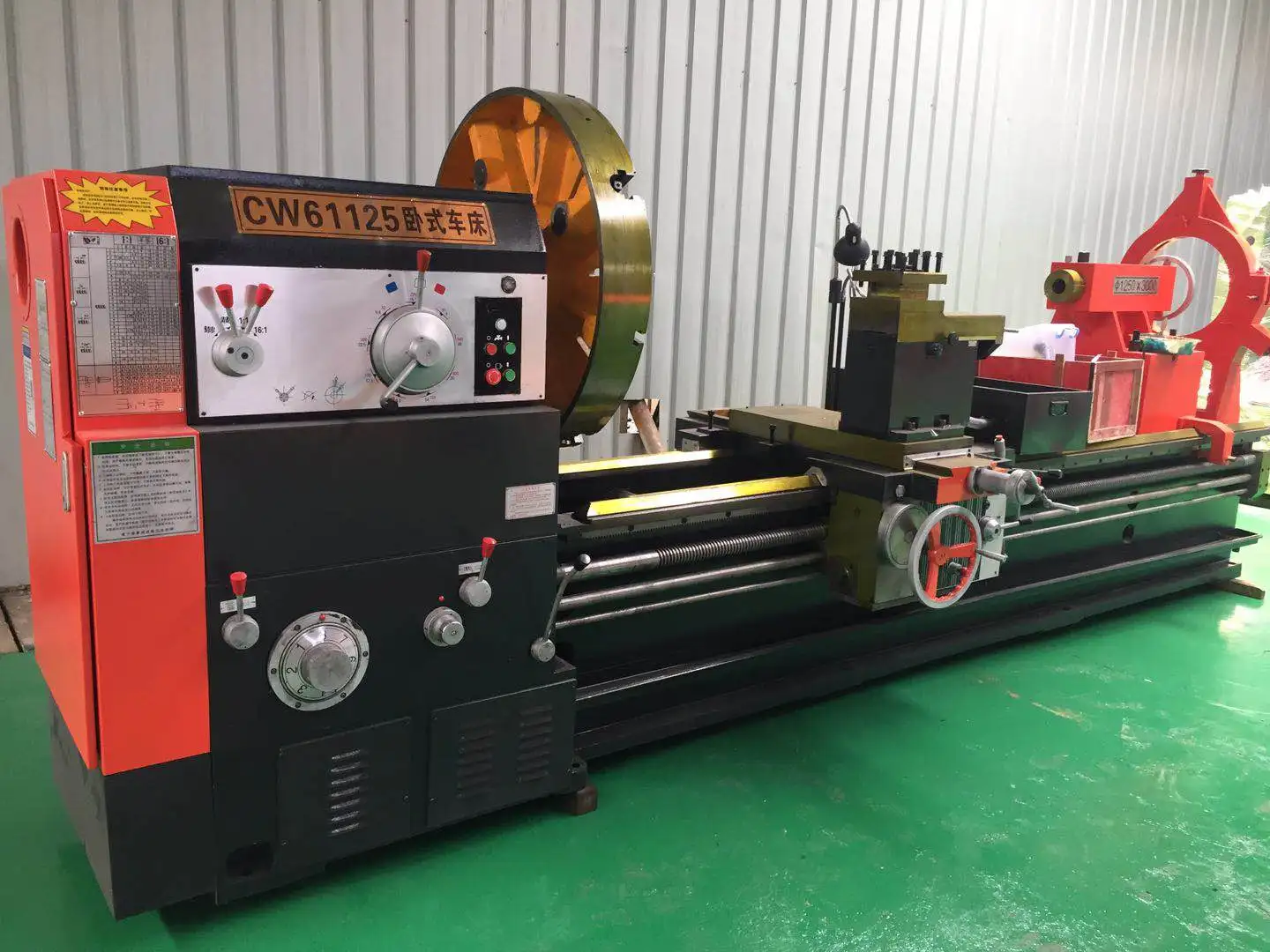 Cw61100*3000 Chinese Horizontal Heavy Duty Lathe Machine For Sale - Buy Lathe Machine,Parallel ...