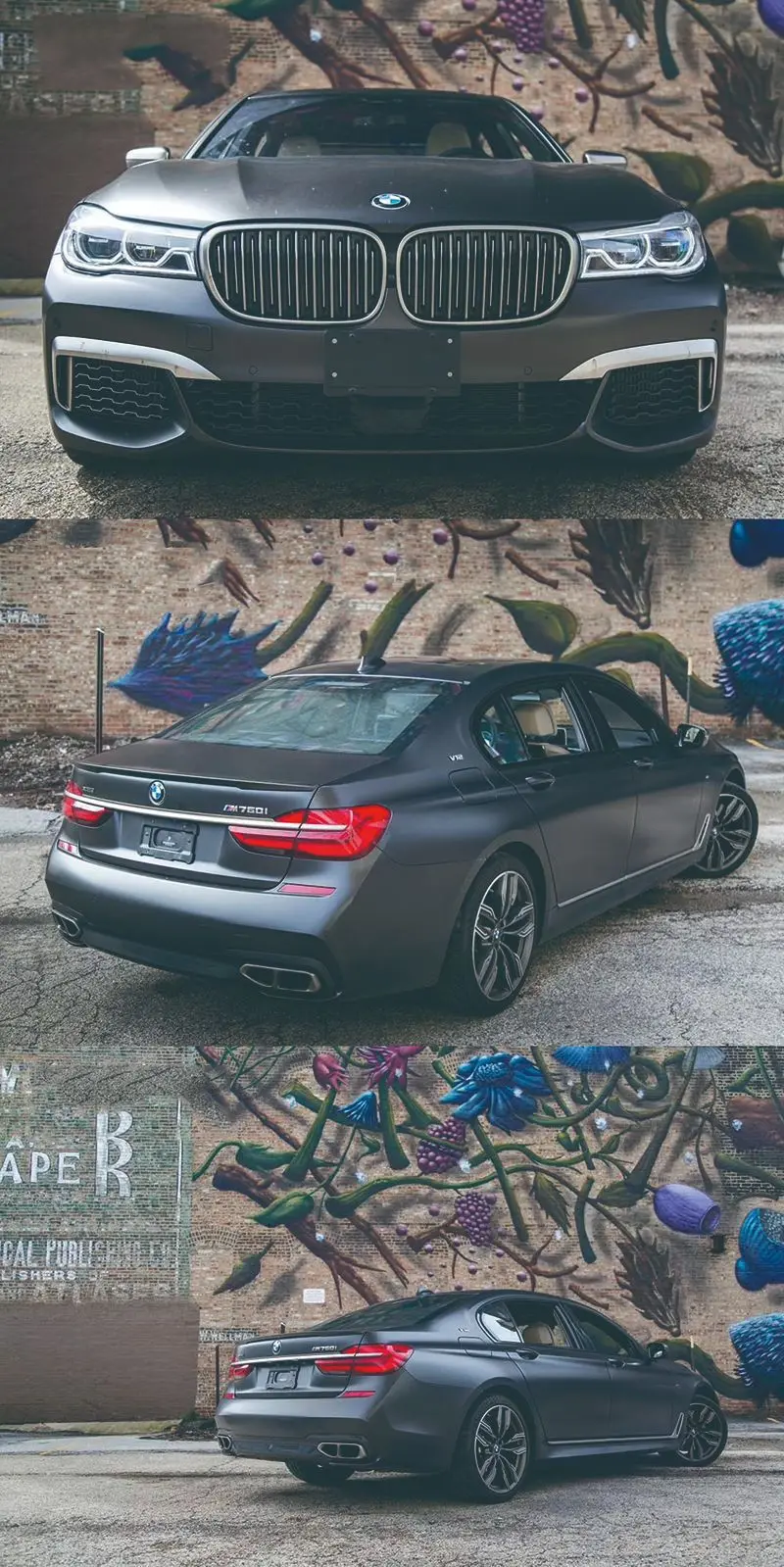 Mulan Factory Direct Sale Car Accessories For 08-14 Bmw 7 Series F01/f02 Old To New 2021+m760 ...