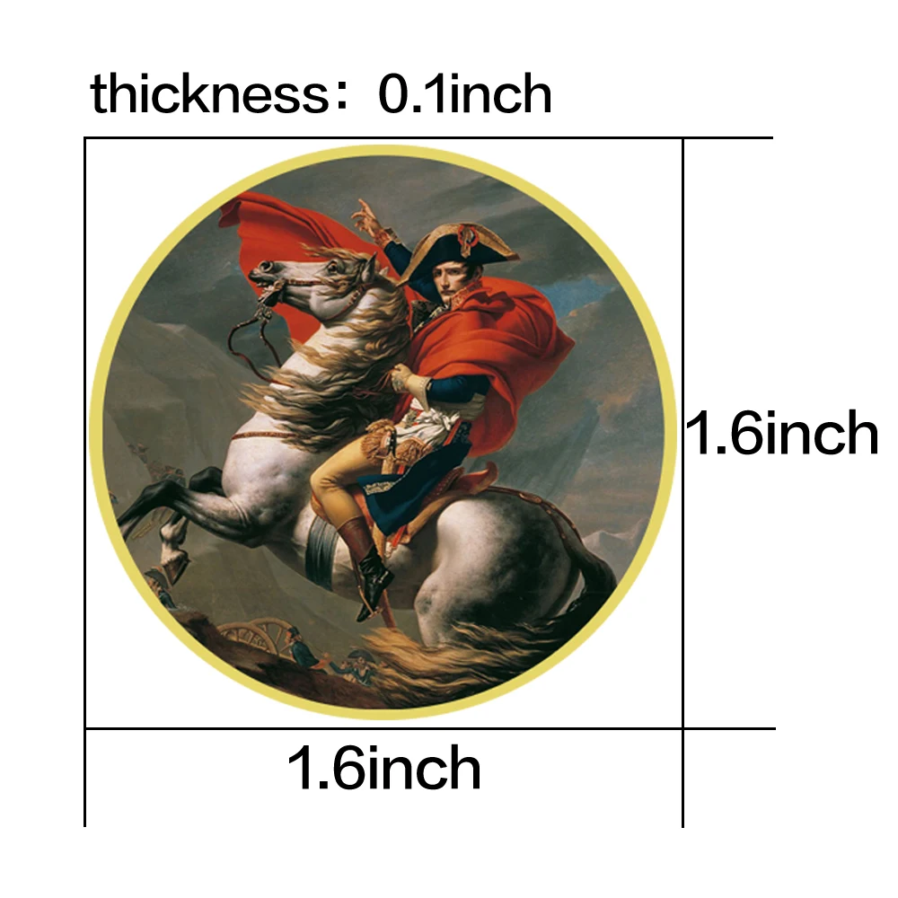 Napoleon Bonaparte Commemorative Coin French Emperor Metal Challenge ...