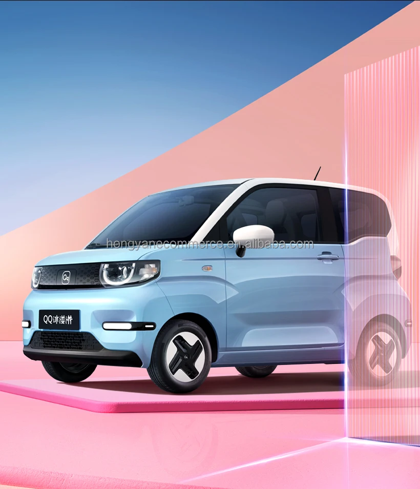 Hot Sale Mini Ev Car Chery Qq Ice Cream Cheap Used Mini Electric Cars For Adult Secondhand Car ...