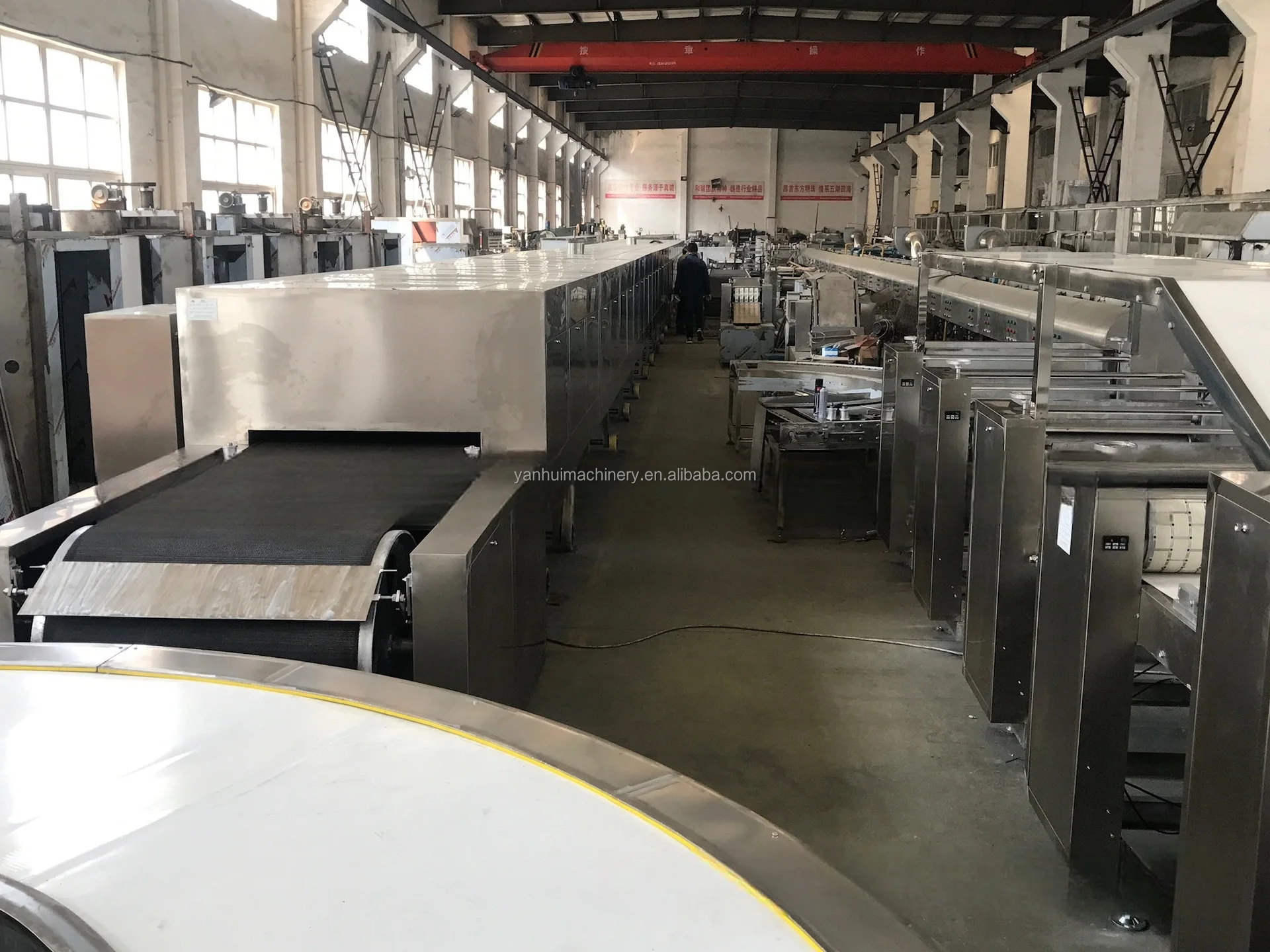 Full Automated Shortbread Hard Production Sugar Cookies Depositor Machine Sandwich Cookie Make ...