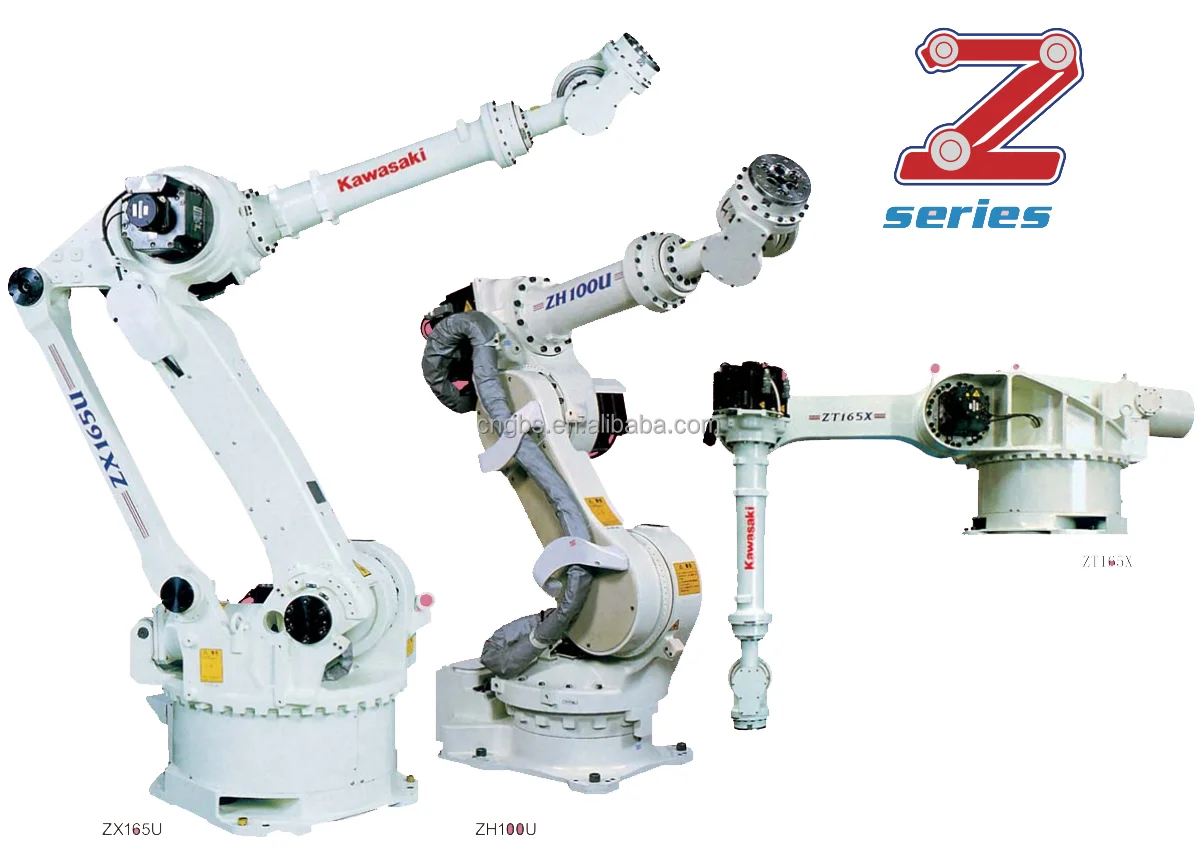Kawasaki Stacking Mechanical Arm Zx130s 130kg Playload Handling Industrial Robot With All Kinds ...