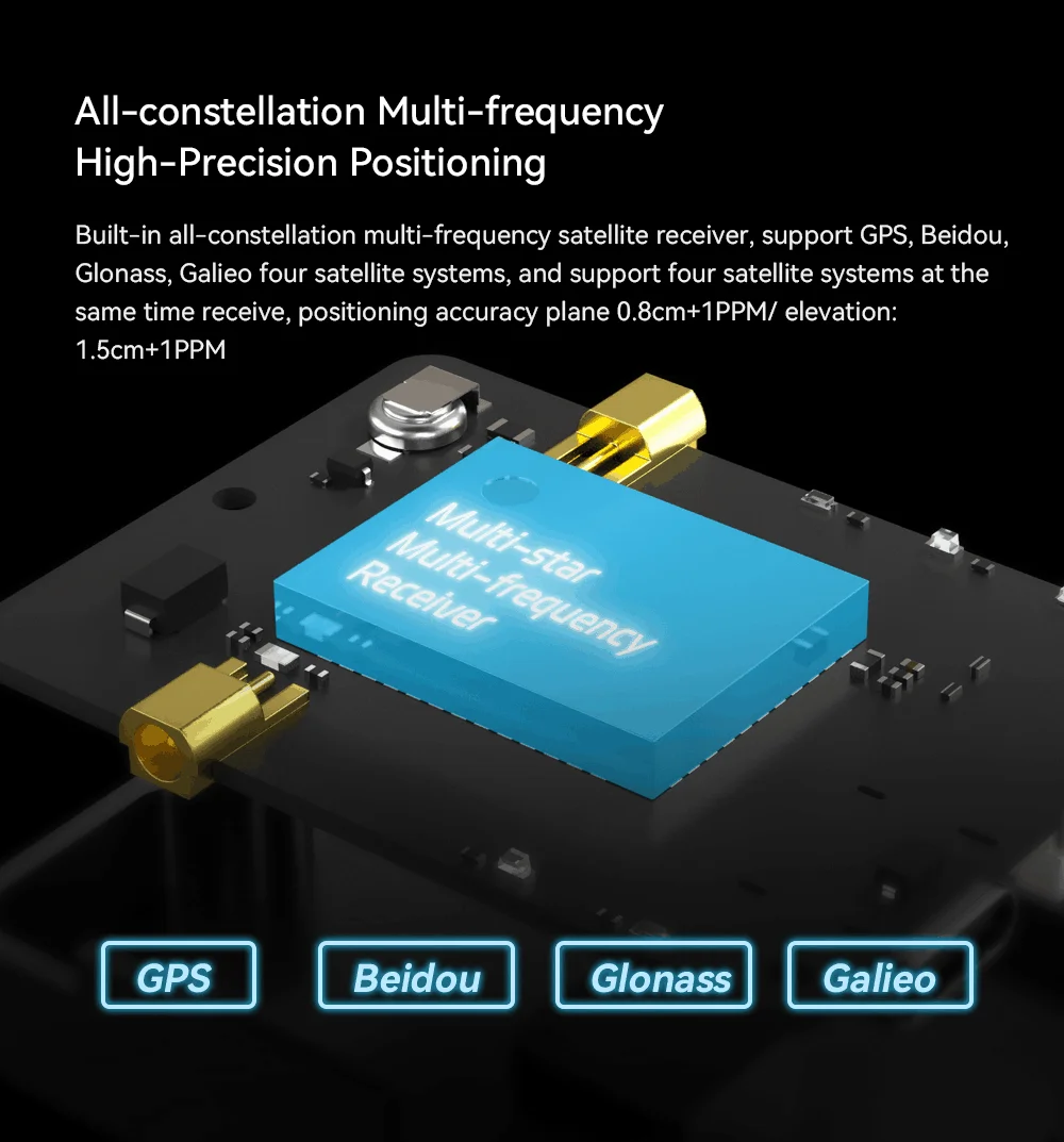 Cuav C-rtk 2hp Dual Antenna Centimeter High Position Gps Gnss Pixhawk Heading Uav Module Aerial ...