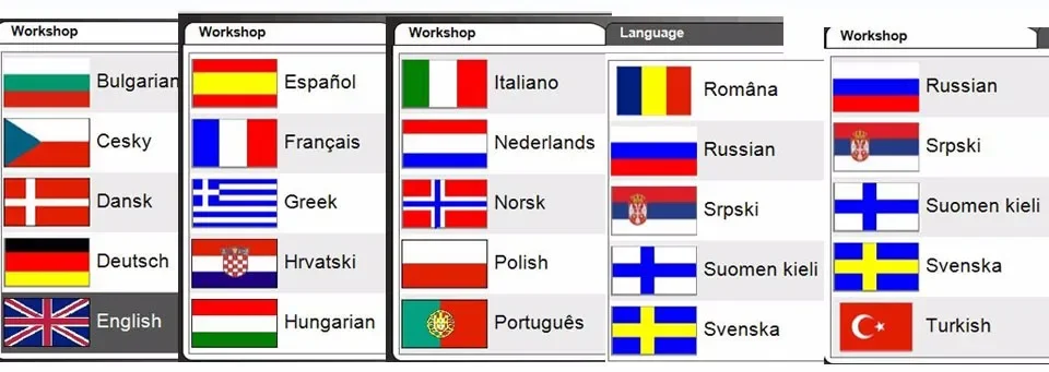CREACLE VD TCS Pro V2020.23 OBD2 Diagnostic Tool with Bluetooth & OEM