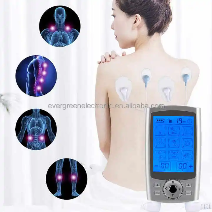 Dual Output Wireless Unit Tens Ems Electrostimulation Intelligent 0799