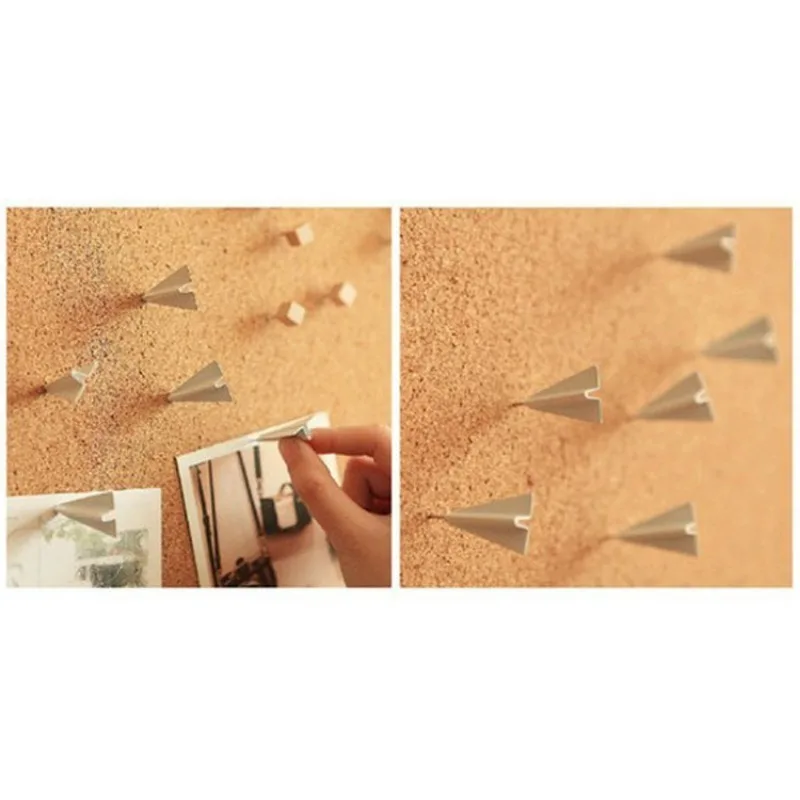 Free Sample 2024 Promotional Metal Airplane Shape Flying Pushpin ...