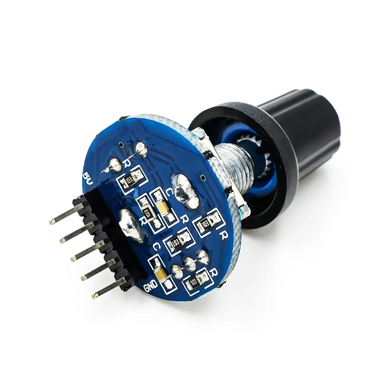 New Digital Rotary Encoder Module Rotating Potentiometer Rotating Potentiometer With Knob Cap