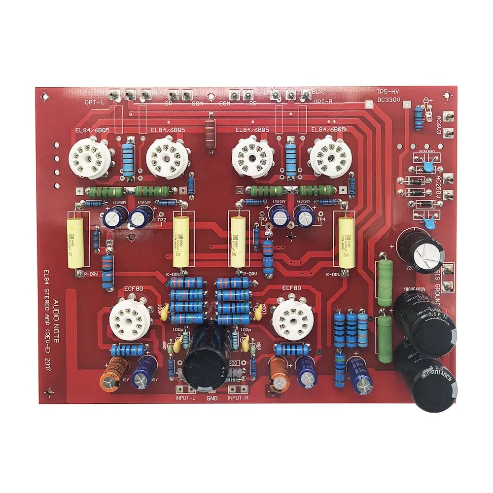 Hi-end Stereo Push-Pull EL84 Amplifier DIY Kit - AUDIONOTE