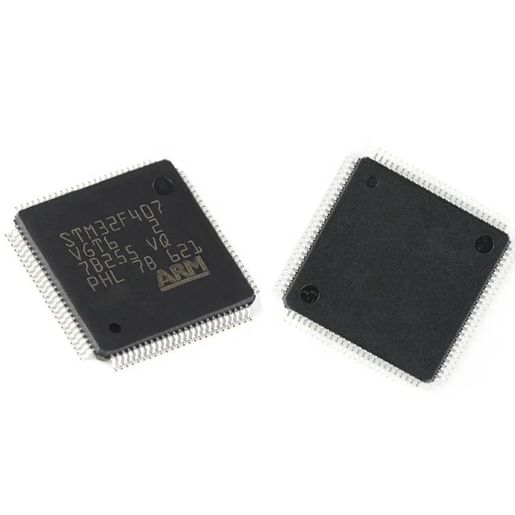Original Chip Ic Stm32f407vgt6 Stm32f407 Stm32 Mcu 32bit 1mb Flash 100lqfp Microcontroller ...