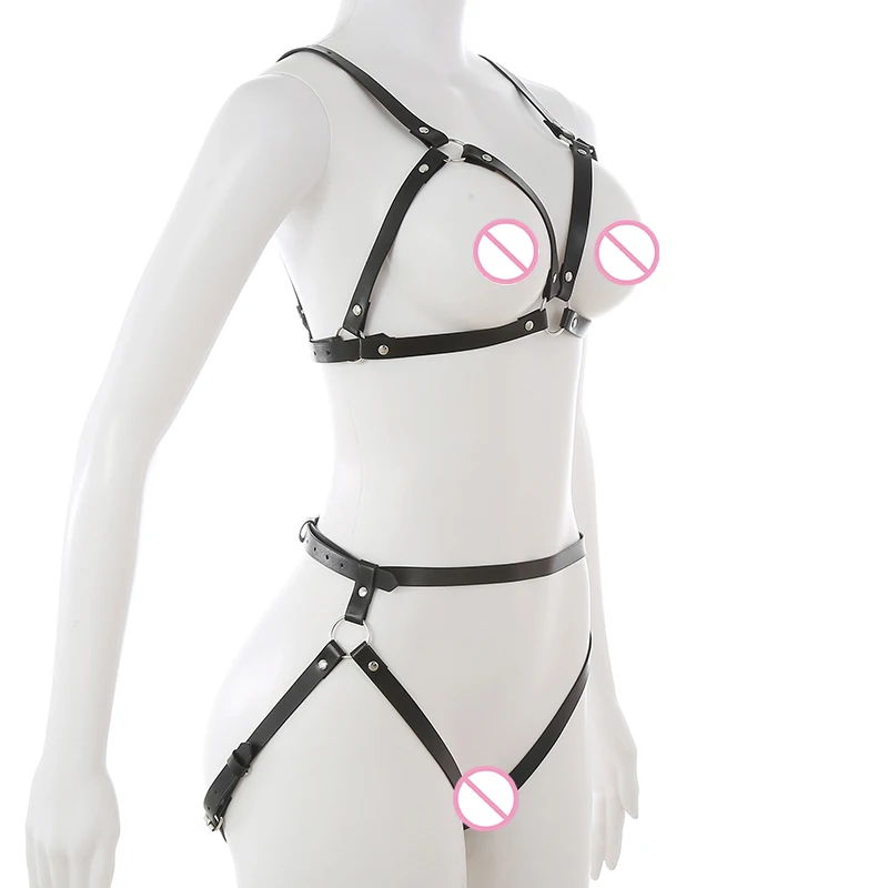 Lingerie Sexy Bondage Harness Sexy Lingerie Open Bra See Through Underwear Set - Buy Sexy ...
