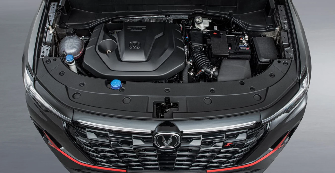 Fuel Efficient And Long Range Changan Small Suv Car 1.4t Changan Cs35plus Suv Car - Buy Changan ...