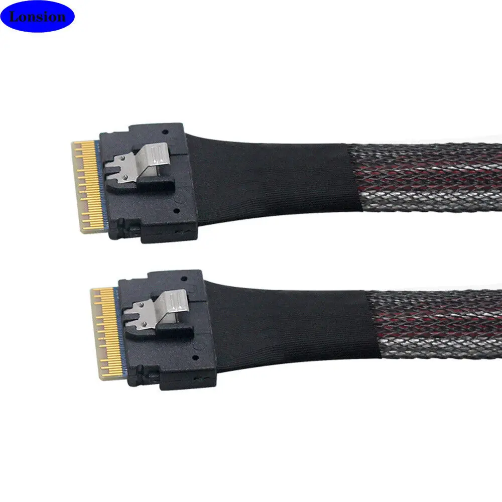 PCI-E Ultraport Slimline SAS 4.0 SFF-8654 8i 74pin Service Connection Cable| Alibaba.com