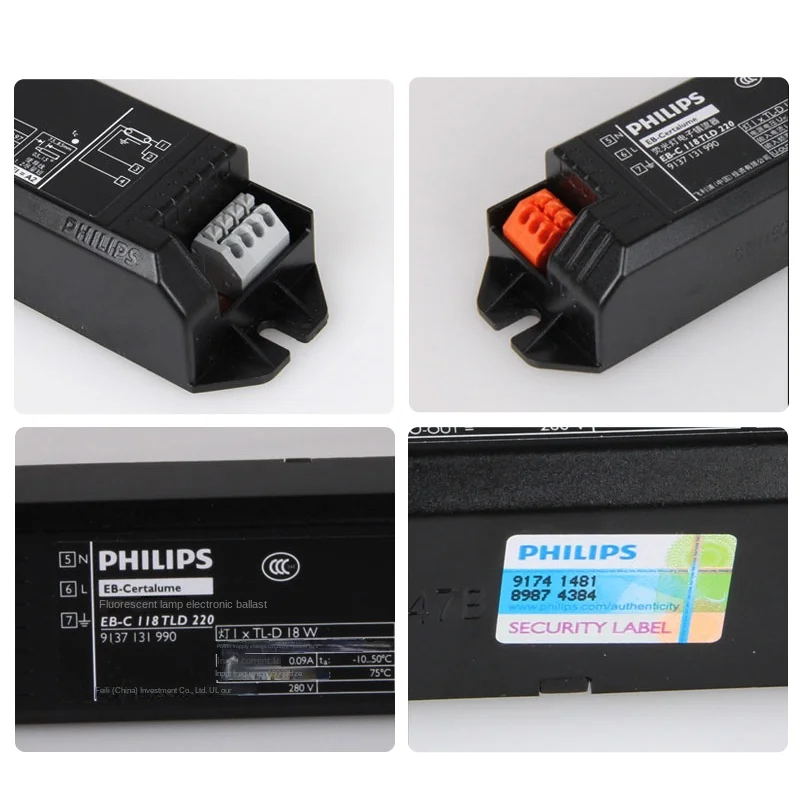 Philips T8 Electronic Ballast - Efficient Lamp Rectifier