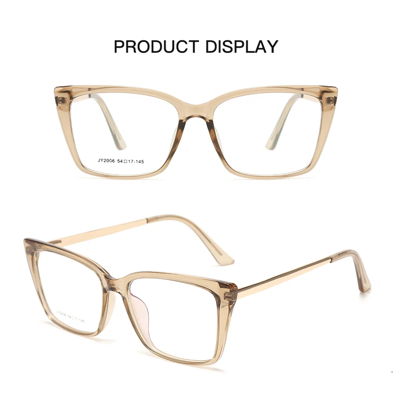 Eyeglasses 2022 Classical Optical Frame Square Unisex Tr90 Lightweight Spectacle Clear Lenses ...