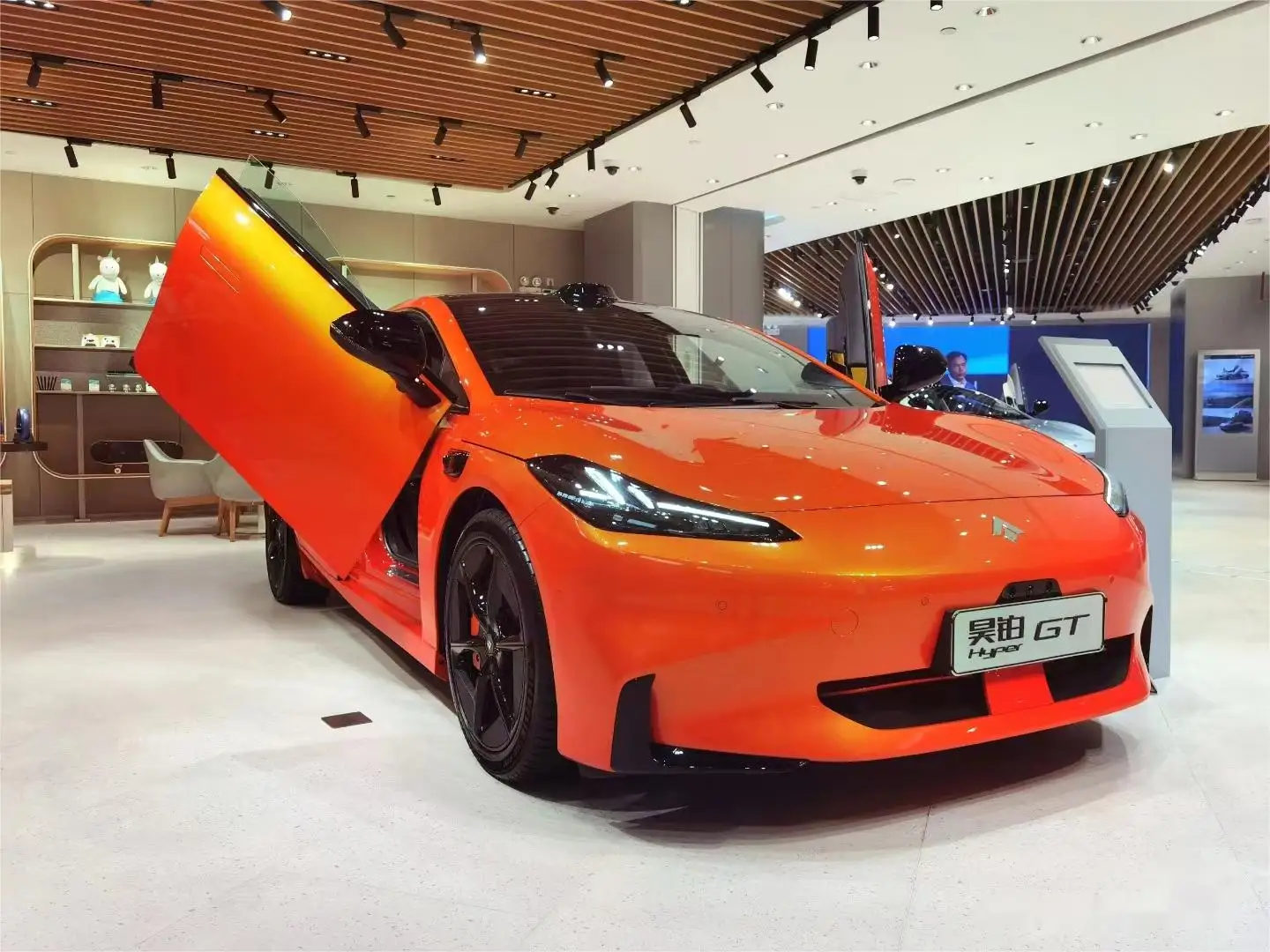 Used New Sedan Sport Cars 180kw 245ps Seven Wings 560km Gac Aion Hyper Gt 2023 Electric Sedan ...