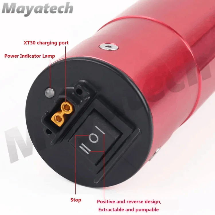 Mayatech Two-way 2l/min Rechargeable Dle Electric Fuel Pump All Metal Cnc For Gas/nitro Rc ...