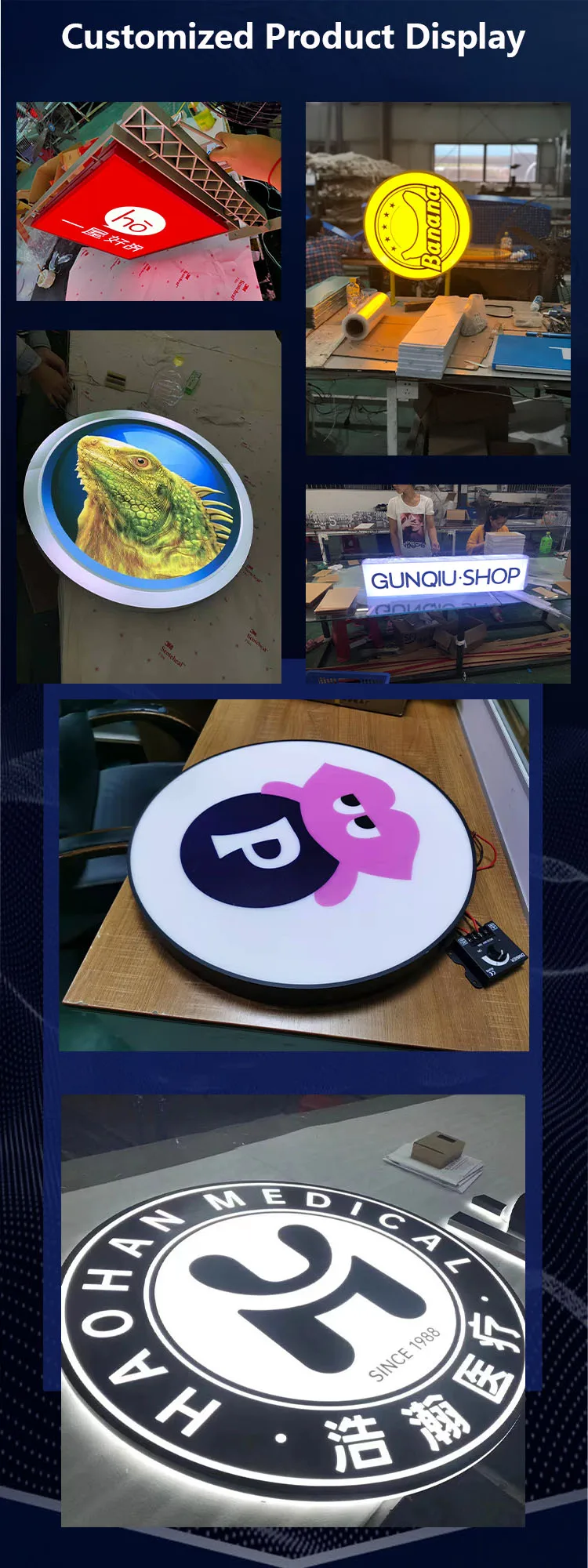 Outdoor Led Light Box 3d Sign Light Box Advertising Sign - Buy Light Board Marker 3d Sign ...