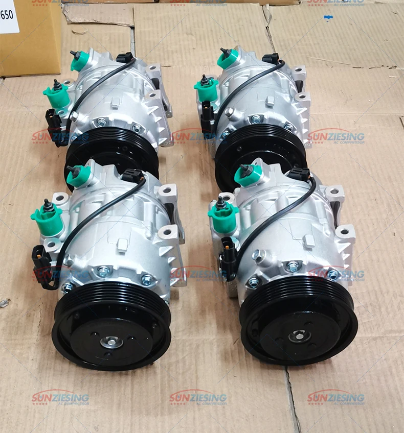 Ac Compressor For Hyundai Santa Fe 3.3l 2012-2017 977011u650 977011u600 97701-1u650 97701-1u600 ...
