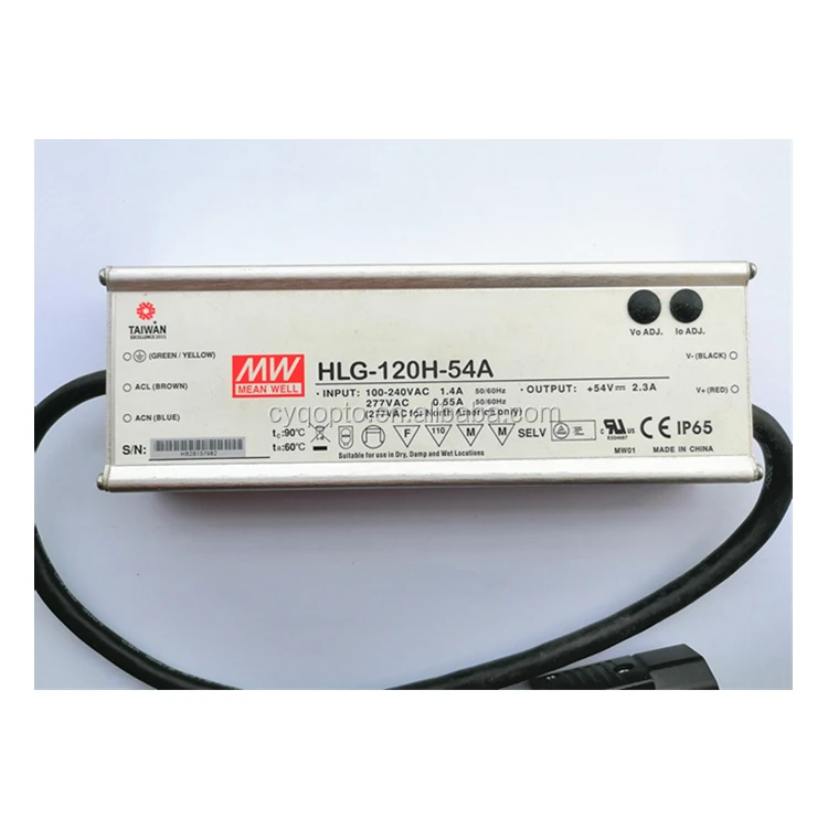 Mean Well 120H 54A LED Driver Popular brand in the world
