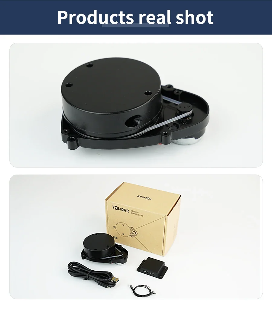 Eai Ydlidar X3 Lidar Tof 360 เลเซอร์สแกนเนอร์เรดาร์ช่วงเซนเซอร์โมดูล 8 เมตร 10hz สแกนความถี่ ...