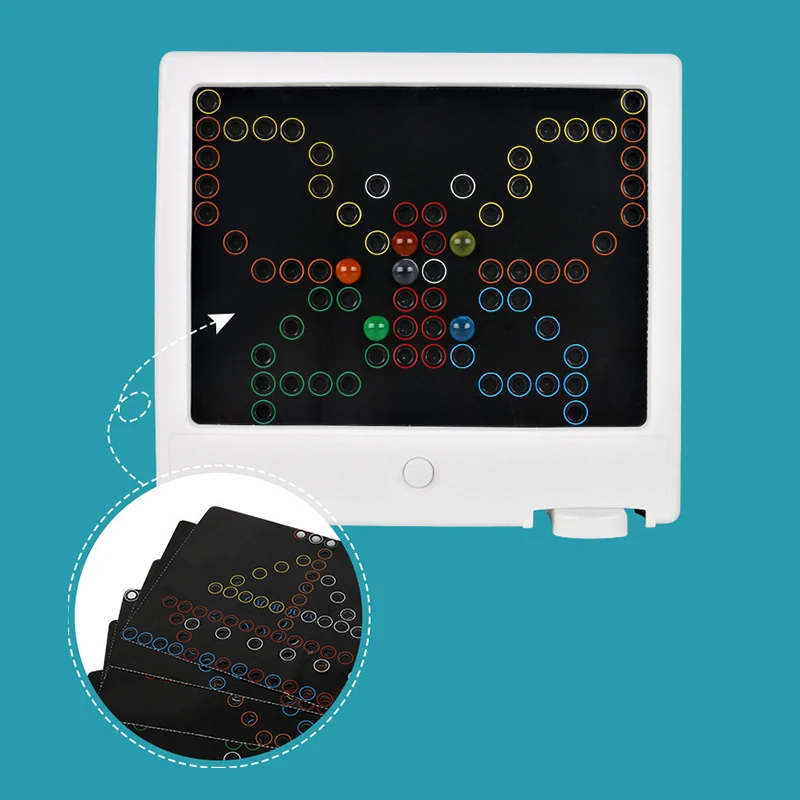 Supply Multi Color Glowing Lights Board Montessori Game Creativity ...