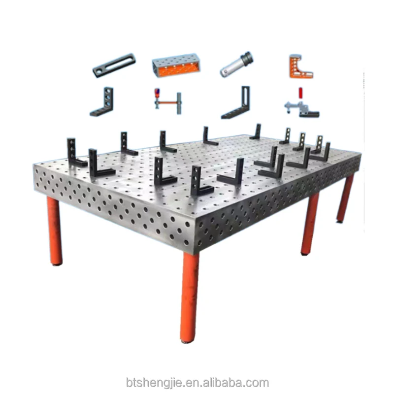 Hot Sale 3d Welding Table System With Clamping Accessories - Buy Three-dimensional Welding Table ...
