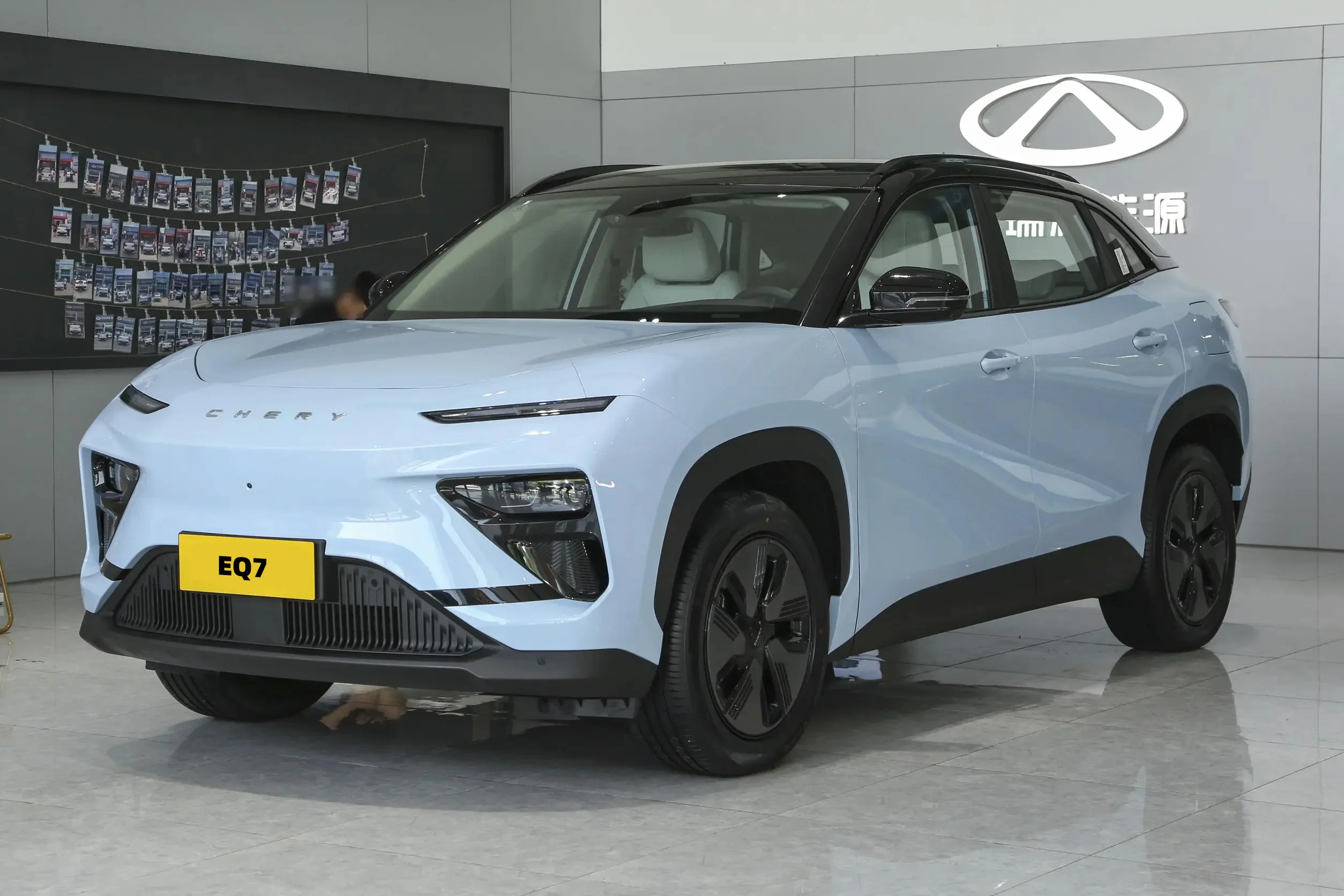 2023 Chery Eq7 Electric Suv With 5 Seats High-speed 2wd Turbo Engine Leather Seats Left Steering ...