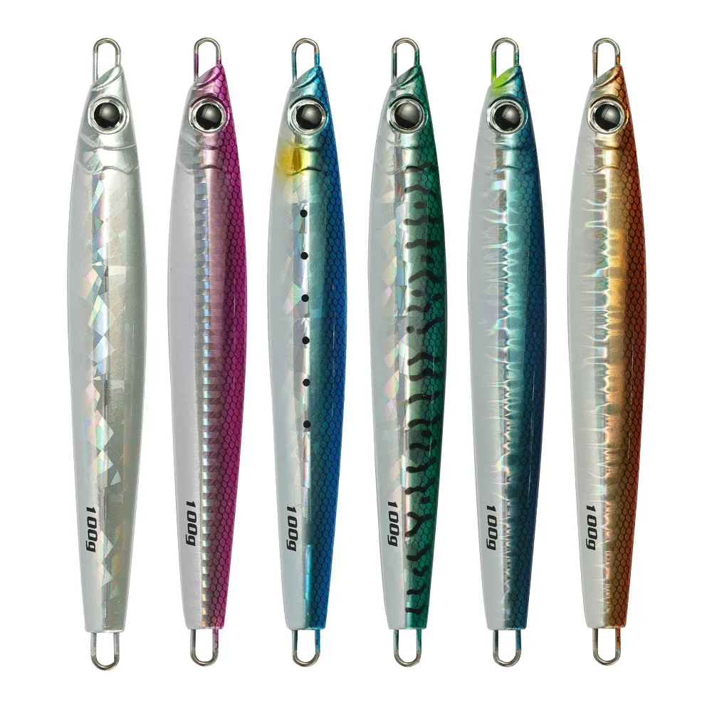 Jigs Fishing Lure Metal Casting Jigging Lure 100g 130g 160g 200g Iscas 3d Eye Lifelike Fast ...