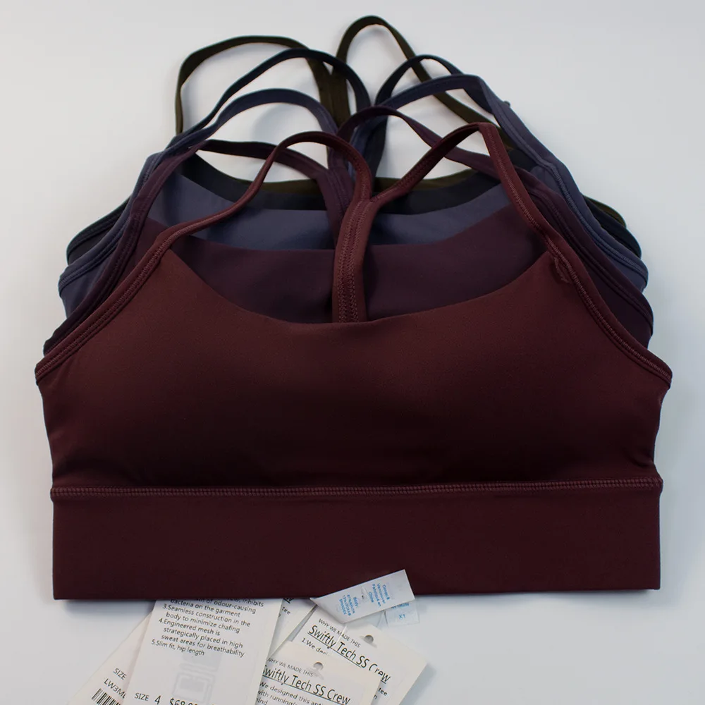 Sports Bra Crop Top Fitness Tights With Beautiful Back Vest Suspenders