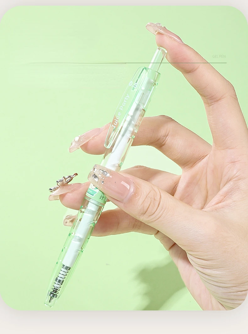 Creative Juice Party Gel Pen - 6 Piece Set with Black Ink