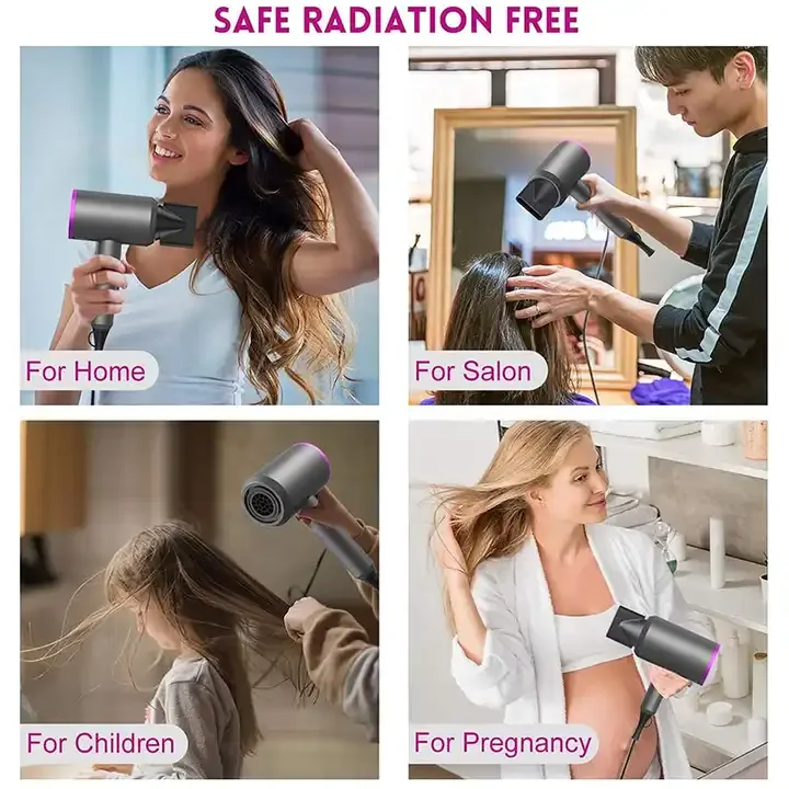 New 2023 Dy Air Wap Sons Leafless Hair Dryer 1600w Intelligent Temperature Control Negative Ion ...