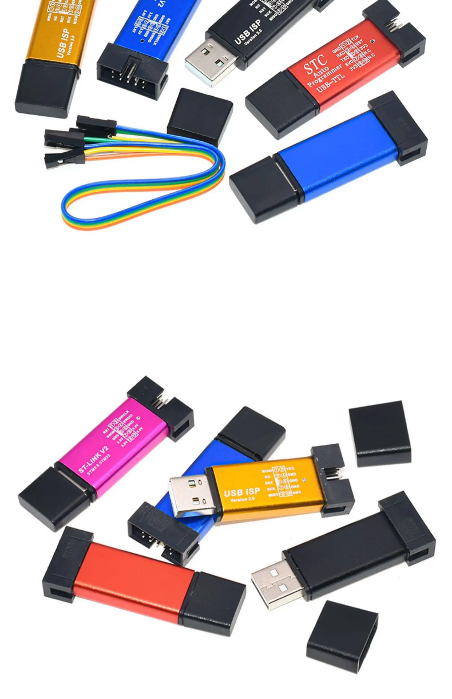 St Link V2 Simulator Programmer Automatic Microcontroller Downloader