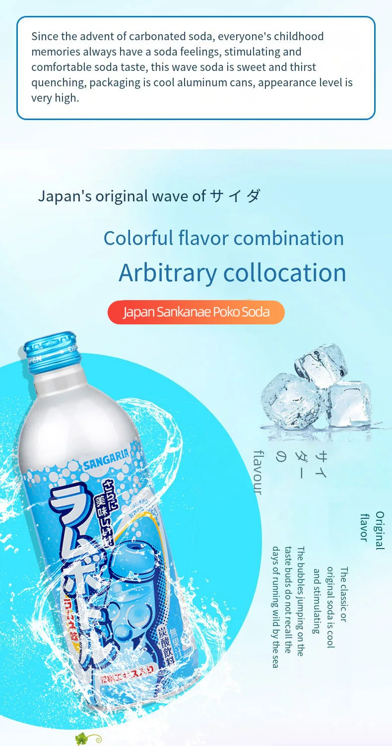 Japan Sangaria Carbonated Drink - Exotic Fruity Sodas