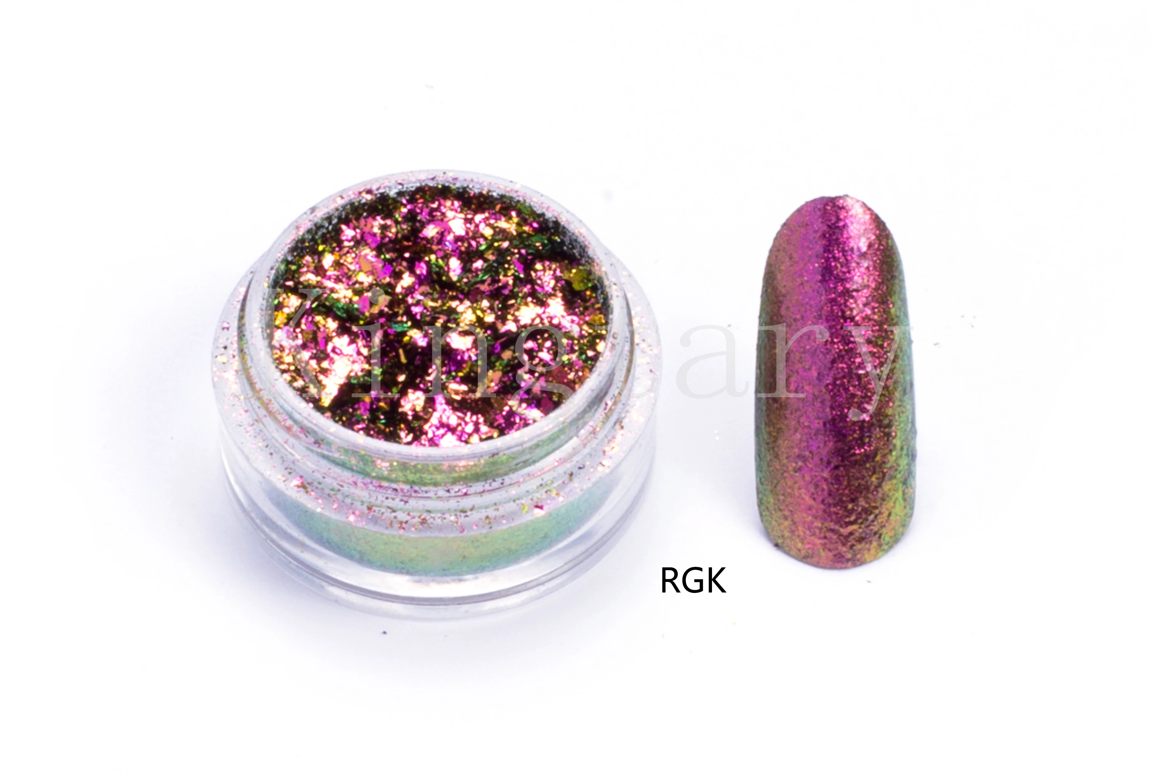 Transparent Irregular Opal Rainbow Aurora Chameleon Nail Flakes Pigment Loose Pigment - Buy ...