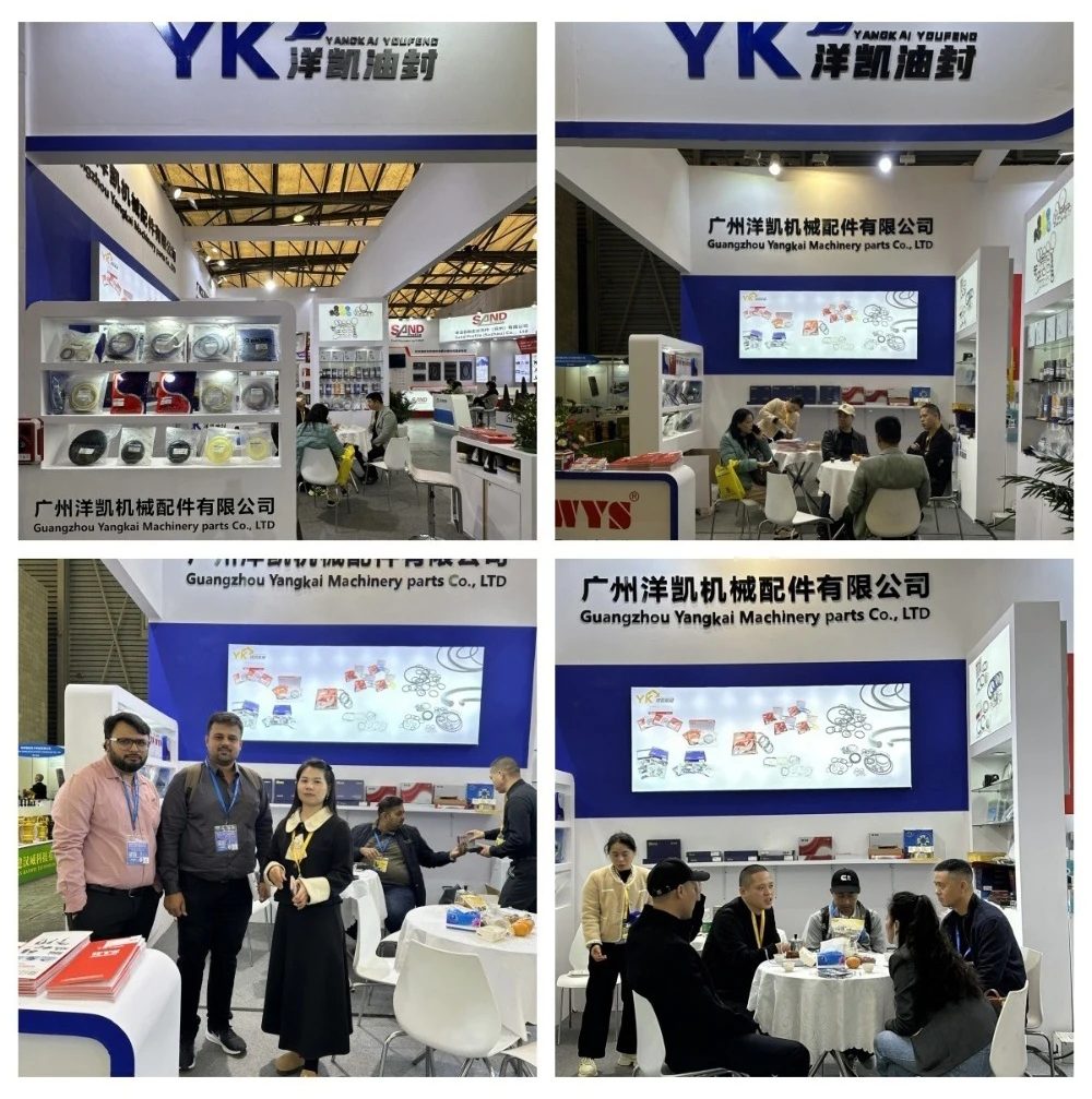 Construction machinery exhibition booth