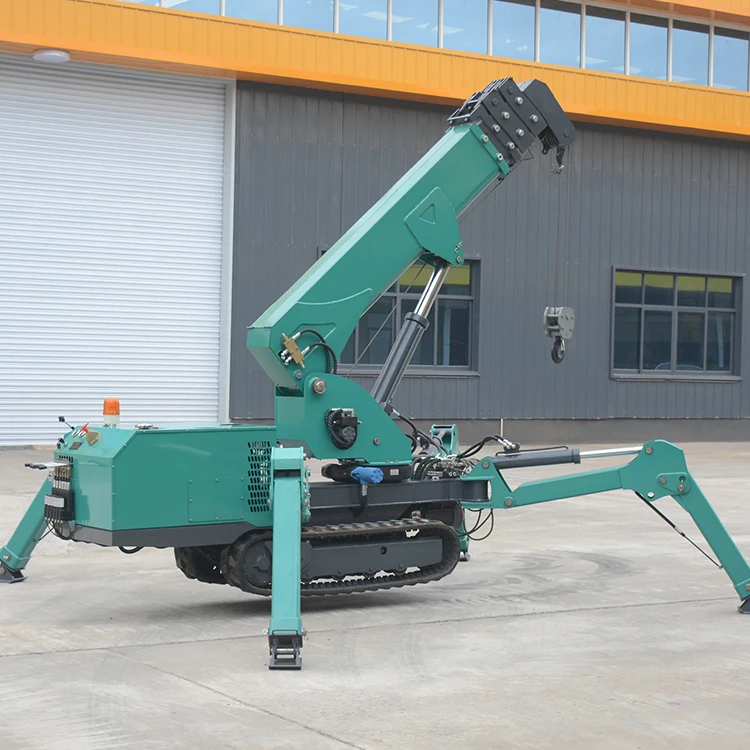 Truck Mounted Spider Crane Tower Building 3 Ton Boom Lift 8 Ton Lifting Belt Spider Cranes - Buy ...