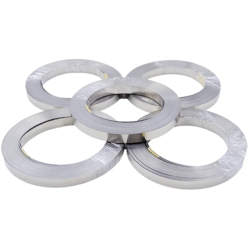 Nickel Plated Strips Sheet Connector Thickness 0.1mm 0.2mm For 18650 ...